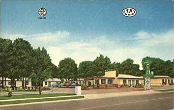 The Boulevard Motel Deland, Florida FL Original Antique Postcard at ...