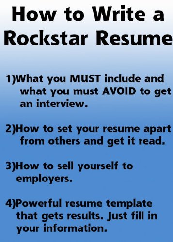 Amazon.com: How to Write a Rockstar Resume eBook : Fussell, Christopher ...