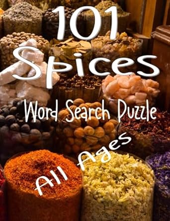 Word Search Puzzle: 101 Spices: Spices from around the world : Ossie ...