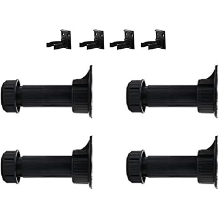 Amazon.com: Adjustable Furniture Leg Foot | Cabinet Leveler Legs ...