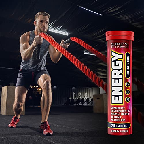Effervescent Energy Tablets with Caffeine & Taurine by Science Fitness ...