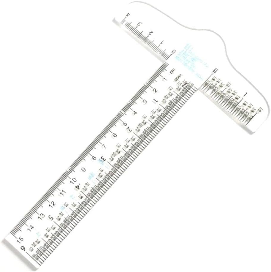 Amazon.com: Mr. Pen - T Square, T Ruler, 12 inch Metal Ruler, T Square ...