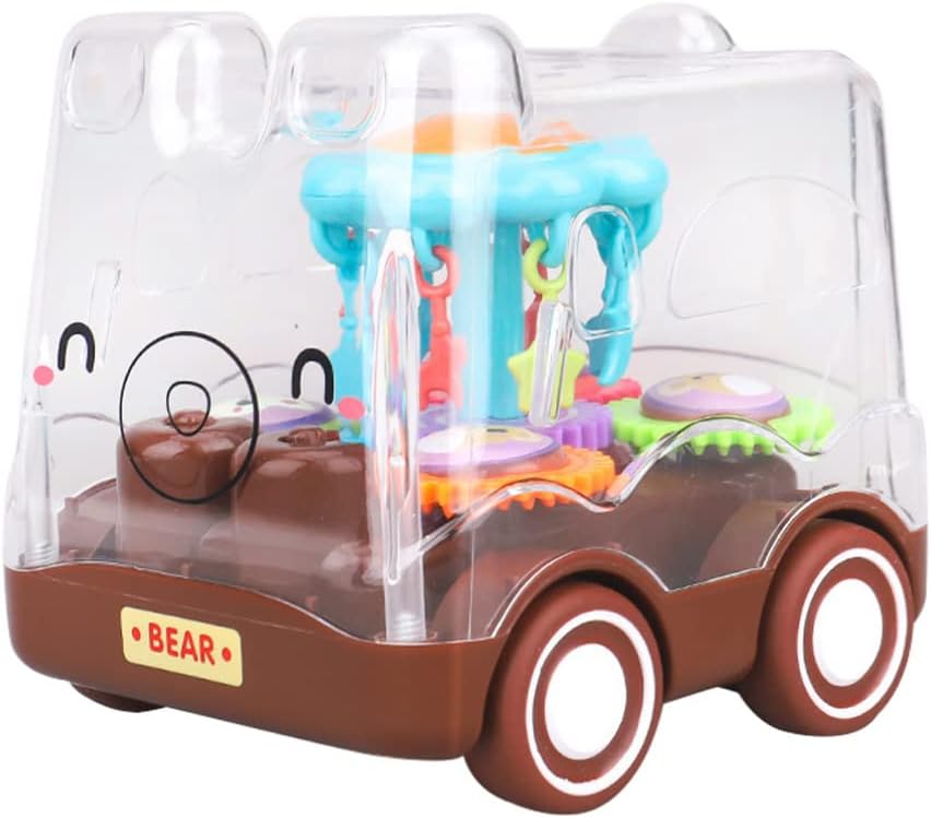 Amazon.com: Toyvian Toy Car Back Catapult Car Toy School Bus Kids Car ...