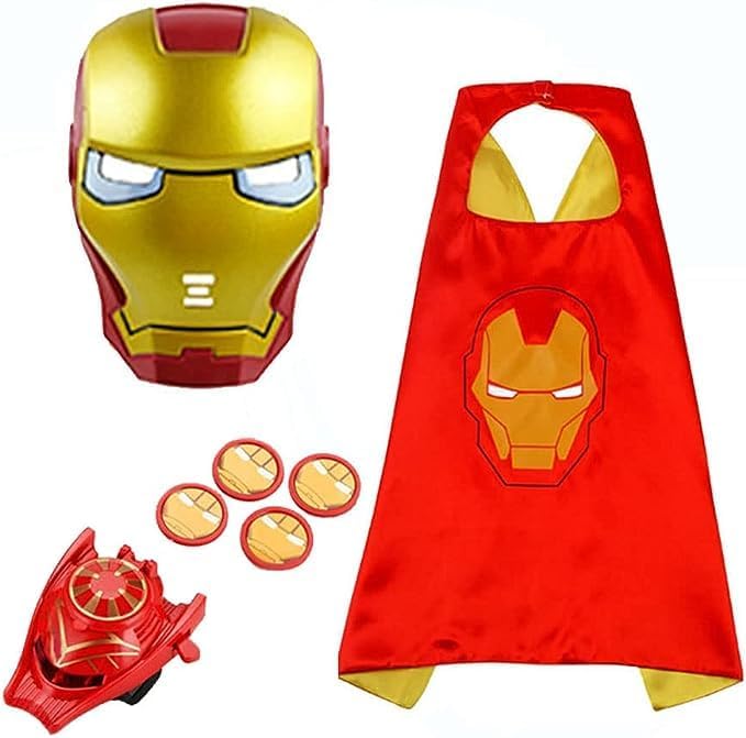 Buy SSEWD Superhero Toys and Costume Gloves Luminous Voice Toy Glove ...