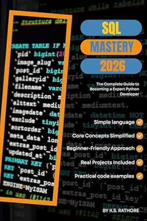 Amazon.com: SQL Mastery 2025 The Complete Guide to Database Design, Querying, and Analytics ...