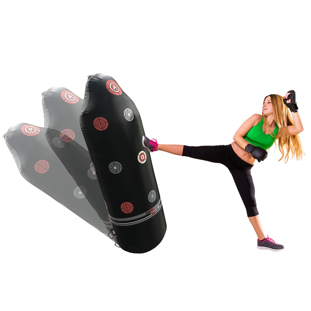 Amazon.com : Inflatable Workout Kick & Punch Bag with Targets - 69 ...
