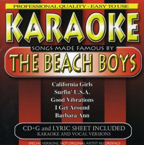Various Artists - Karaoke: Songs Made Famous By the Beach Boys - Amazon ...