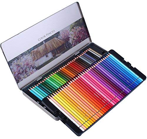 LEGO STAR-JOY Oil Based Soft Core Professional Colored Pencils Set with ...
