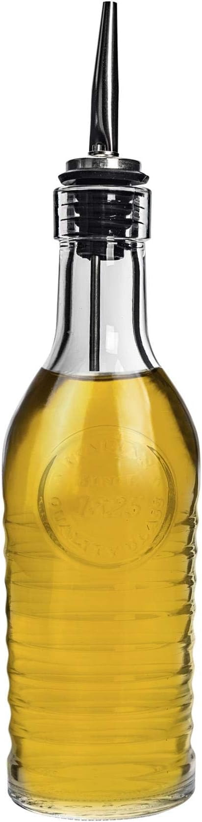 Amazon.com: BORMIOLI ROCCO Officina 1825 Olive Oil/Vinegar Bottle ...