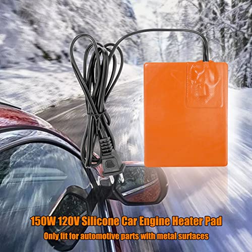Snapklik.com : Car Engine Heater Pad 4x5 Universal Battery Silicone ...