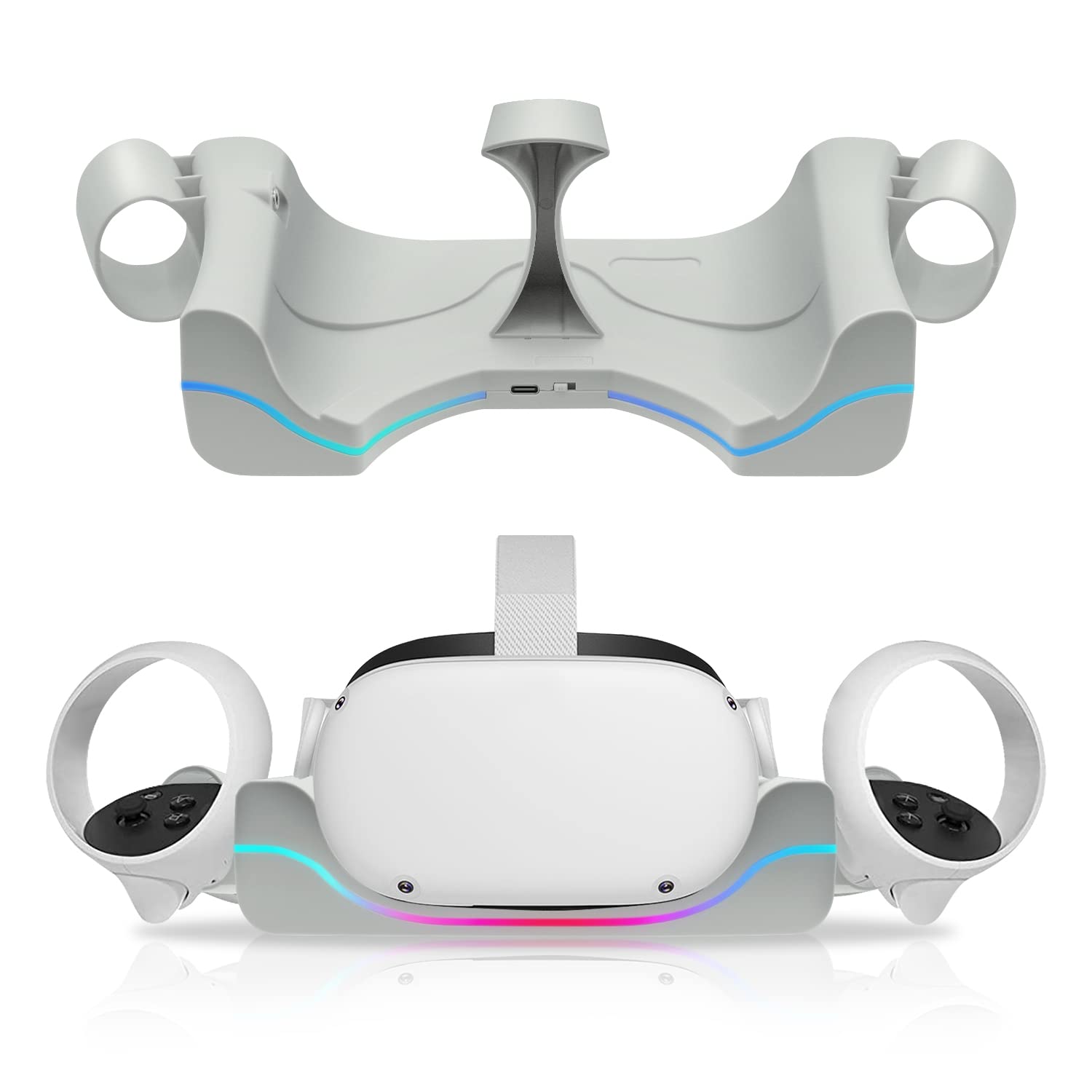 Buy Oculus Quest 2 Charging Dock Station, Mcbazel VR Quick Charging ...