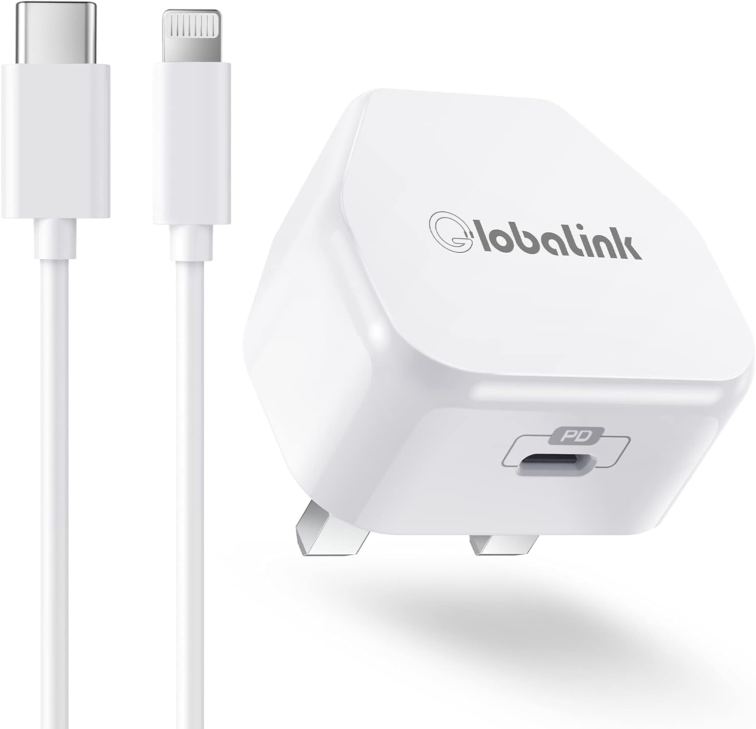 AICCOLO 20W USB C Fast Charger With 2M Cable for iPhone 14/14 Plus/14 ...