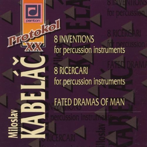 8 Inventions Pour Percussion, Op. 45 - 8 Ricercari Pour Percussion Op ...