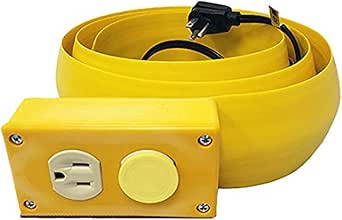 Electriduct Lay Flat Electrical Power Extension Cord Cover Cable ...