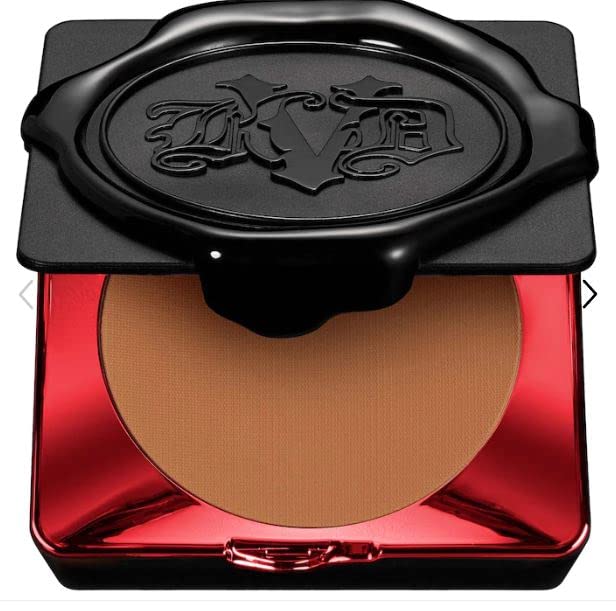 Amazon.com : Kay Von D Kat Lock-It Powder Foundation Deep 205 : Beauty ...