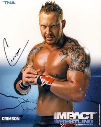 Crimson - Autographed TNA Wrestling 8x10 Photo at Amazon's ...