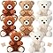 Amazon.com: Liliful 8 Pieces 8 Inch Bear Stuffed Animal Bulk Stuffed ...