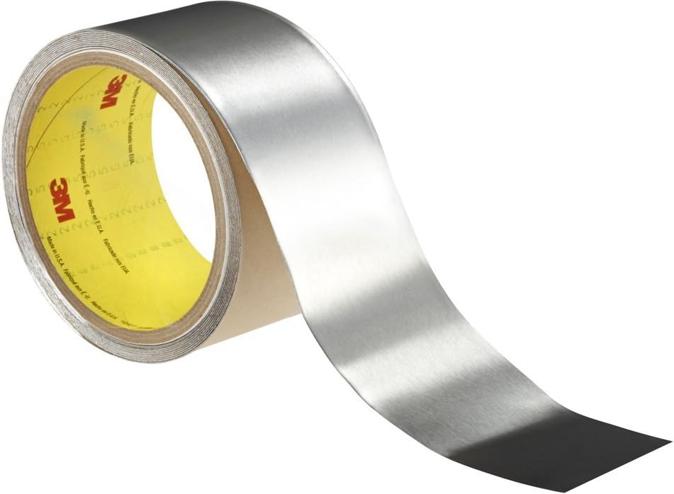 Amazon.com: 3M 2552DF 2 x 36 Yd. Damping Foil Tape 2552 Silver 10.0mil ...