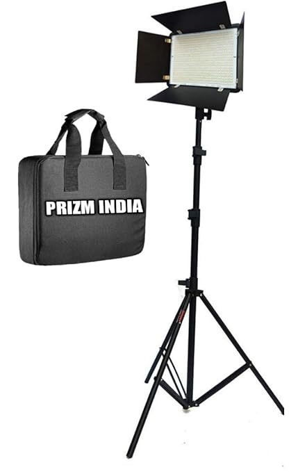 Simpex Professional 800 Led Video Light kit with AC/DC Power Adapter ...