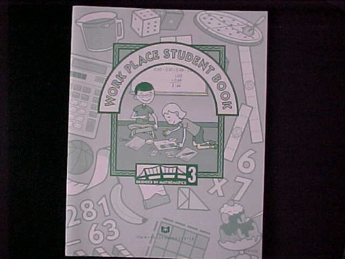 Bridges In Mathematics 3 Work Place Student Book The Math Learning ...