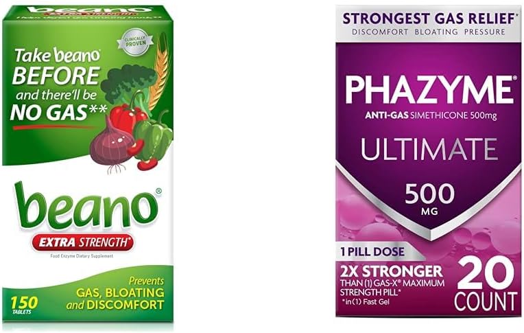 Amazon.com: Beano Food Enzyme Dietary Supplement | Help Digest Gas ...