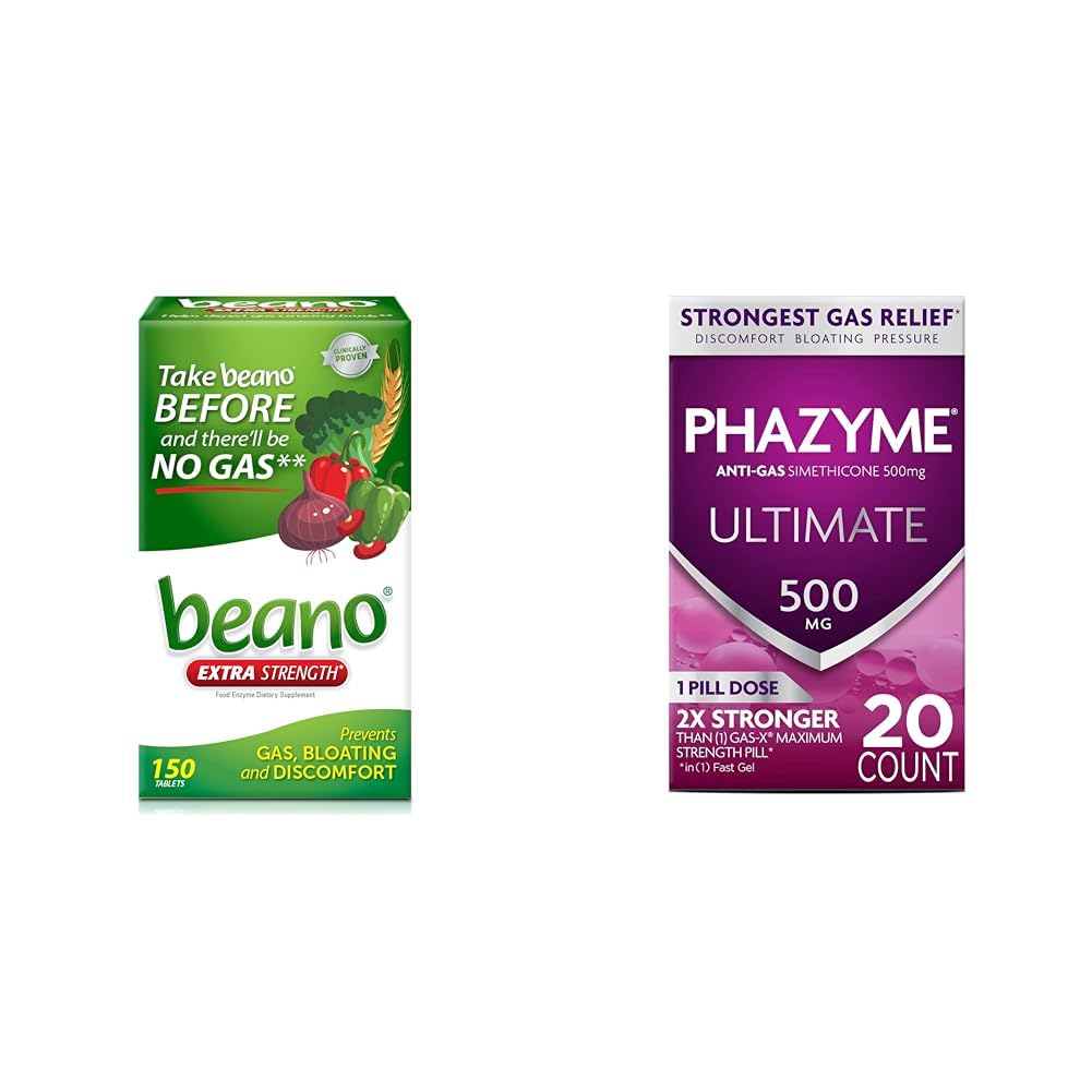 Amazon.com: Beano Food Enzyme Dietary Supplement | Help Digest Gas ...