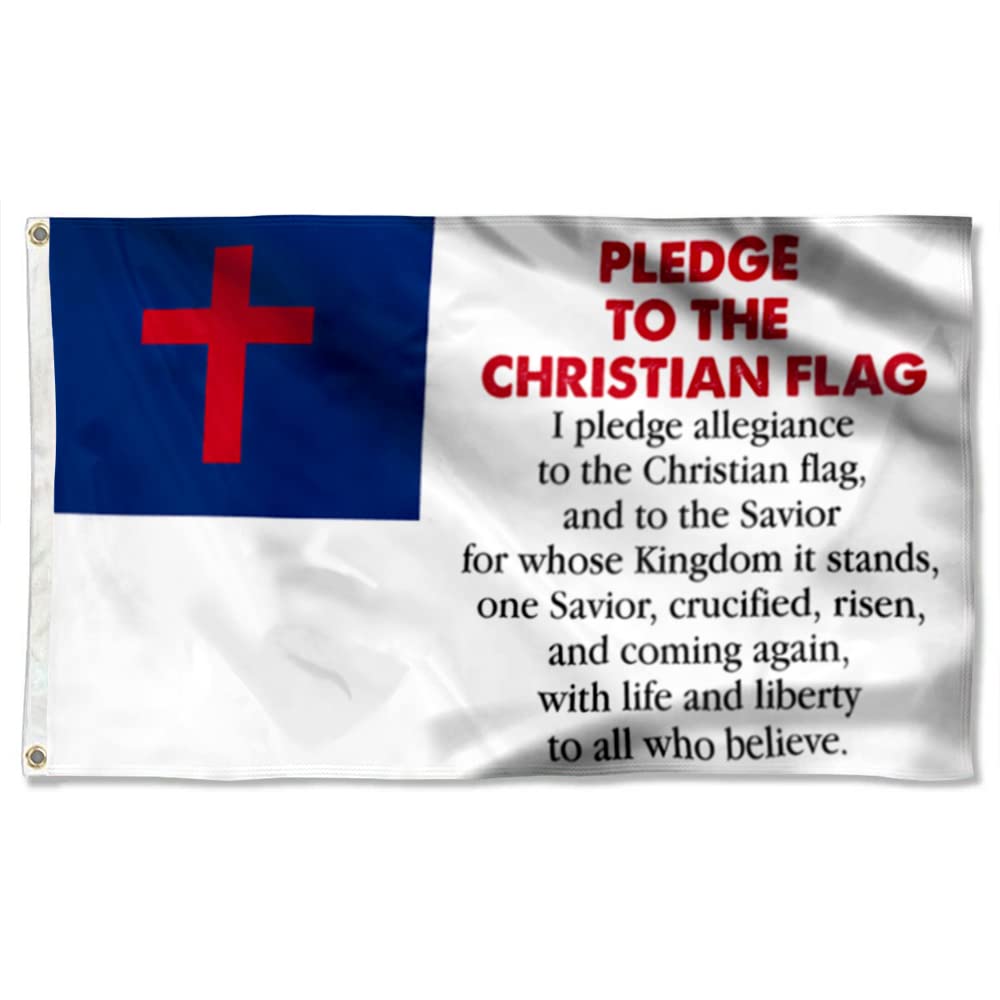 Christian Flag Pledge Of Allegiance Words Pledge To The Christian Flag