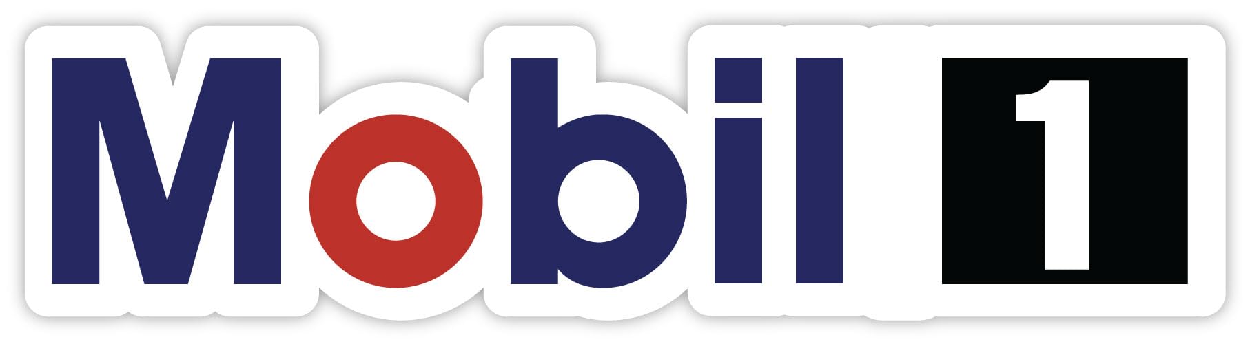 Amazon.com - Mobil 1 Sticker Decal 6" x 2"