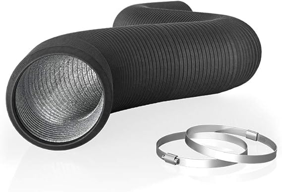 AC Infinity Flexible 4-Inch Aluminum Ducting, Heavy-Duty Four-Layer ...