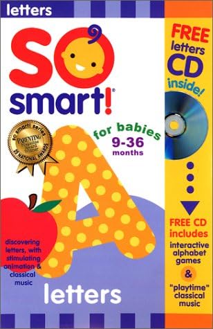 Amazon.com: So Smart! Letters with CD-ROM [VHS] : So Smart: Películas y TV