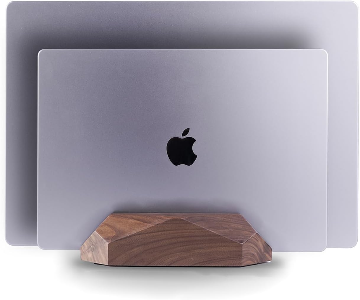 Amazon.com: Oakywood Dual Laptop Dock, Vertical Laptop Stand Wood ...
