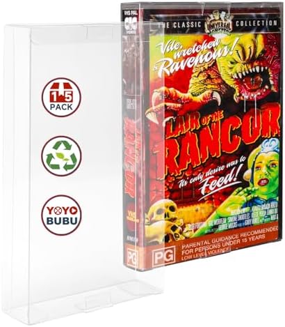 Amazon.com: yoyobubu 15 Pack VHS Tape Protector Case | Sturdy ...