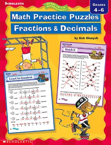 Buy Ready to Go Reproducibles: Math Practice Puzzles: Fraction and ...