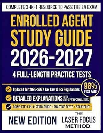 Enrolled Agent Study Guide 2026-2027: 3-IN-1 Comprehensive Exam Prep ...