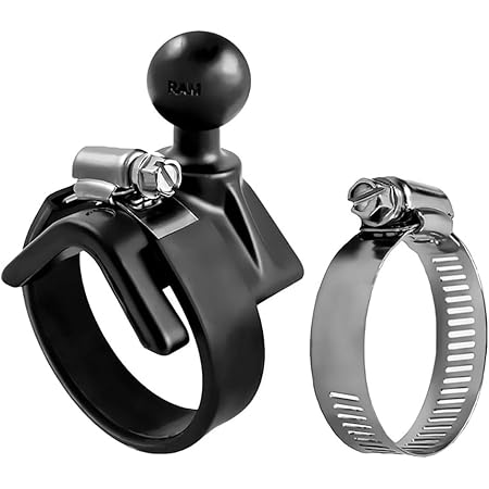 Amazon.com: RAM Mounts Handlebar U-Bolt Double Ball Mount RAM-B-149ZU ...