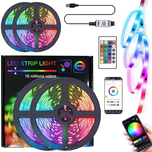 RGB led strip, USB 2M led streifen lichter, led lichtband, lichterkette ...