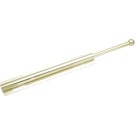 Amazon.com: 12" Valet Rod Standard for Closet Polished Brass PB Metal ...