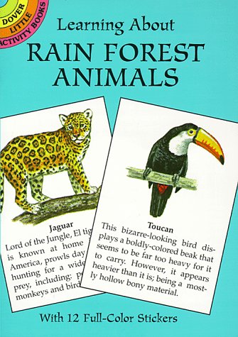 Learning About Rain Forest Animals: Barlowe, Sy: 9780486405353: Amazon ...