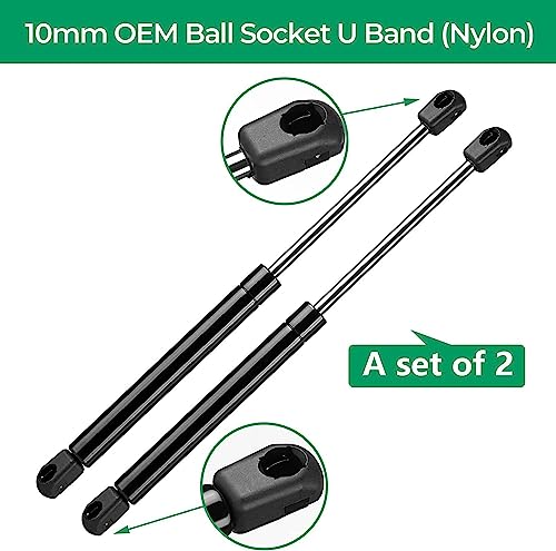 Snapklik.com : HUOPO 15 Inch 45lb/200N Gas Struts Shocks Spring Lift ...