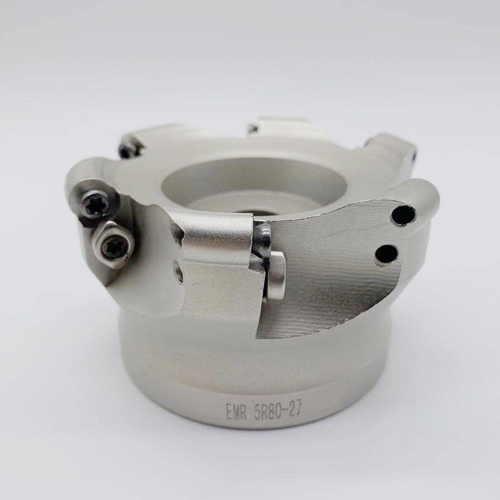 CNC Face Milling Kit With Inserts R8 Face Mill Arbor Set With 100mm ...