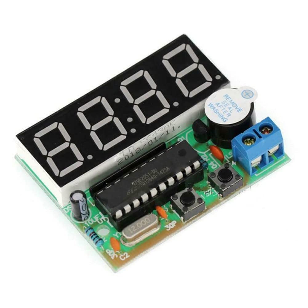 Buy 4-Bit Digital Clock DIY Soldering Practice Kit, Great School ...