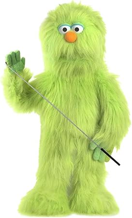 Amazon.com: 30" Green Monster Puppet, Full Body Ventriloquist Style ...