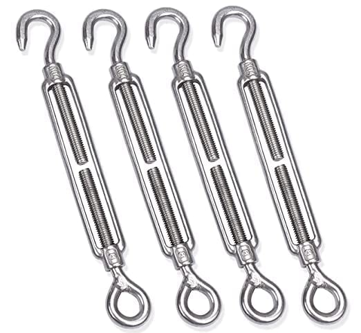 Turnbuckle Hook 304 Stainless Steel (M4,M5,M6,M8,M10,M12,M16,M20,M24 ...
