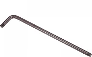 uxcell T55 Anti Tamper Proof Torx Star Key Bit Wrench, L-Shape 9.45-inch Long Arm, S2 Steel ...