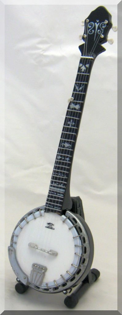 EARL SCRUGGS Miniature BANJO (for decoration only) : Amazon.in: Musical ...