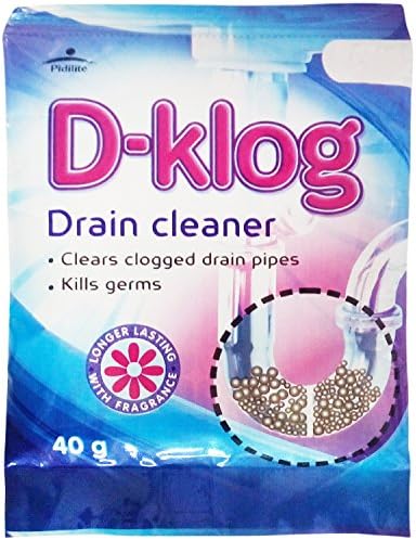 Pidilite D-Klog Drain Cleaner - 40g : Amazon.in: Health & Personal Care
