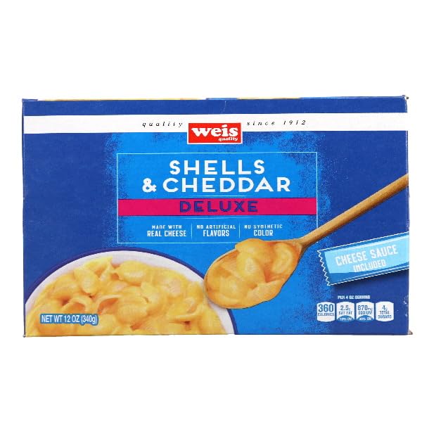 Amazon.com : Weis Quality, Deluxe Macaroni and Cheese Shells and ...
