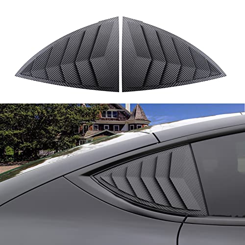 Snapklik.com : Yhcdsea Model Y Side Window Louver Cover Sport Style For ...