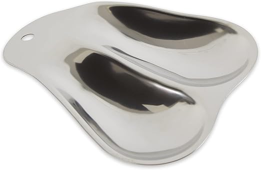 Amazon.com: RSVP Stainless Steel Double Spoon Rest. 7": Home & Kitchen