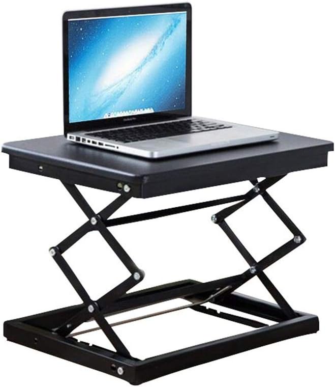 Amazon.com: ZnMig Stand up Desk Converter Height Adjustable Standing ...